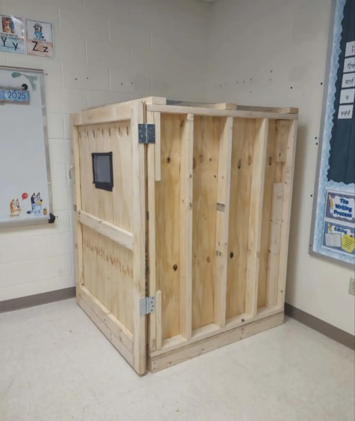 Parents Furious After School Allegedly Locks Autistic Child In Wooden ...